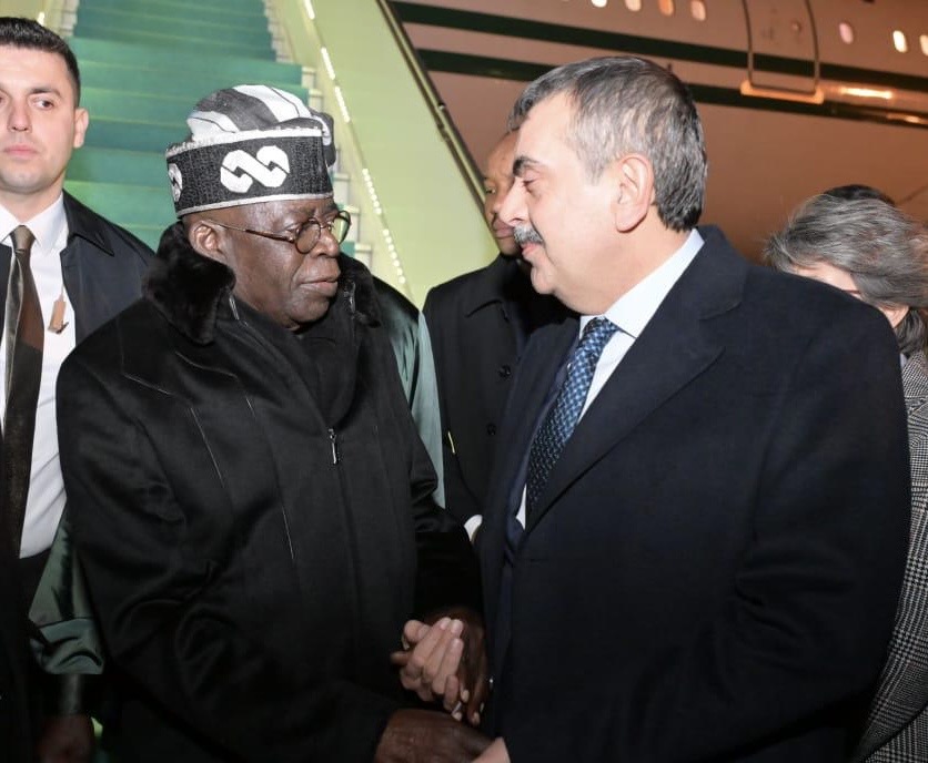 Tinubu arrives in Turkey - Nigerian Current
