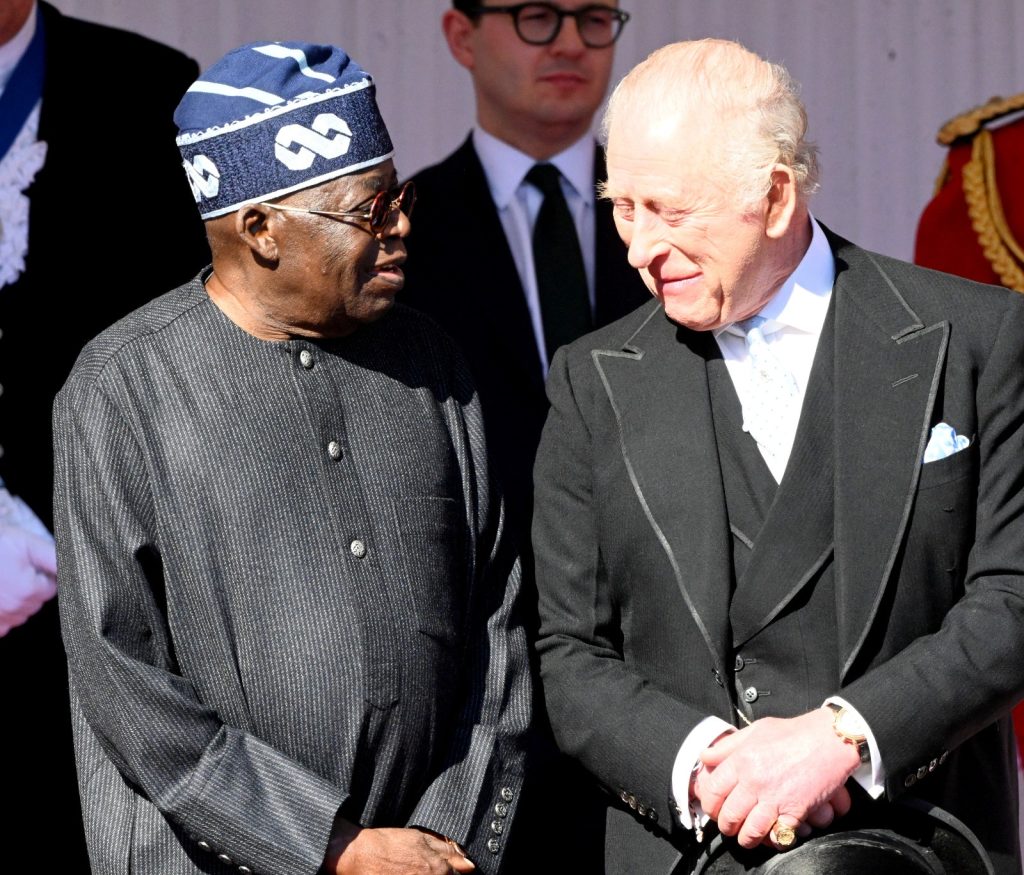 President Tinubu and his wife Oluremi visit King Charles III and Queen ...